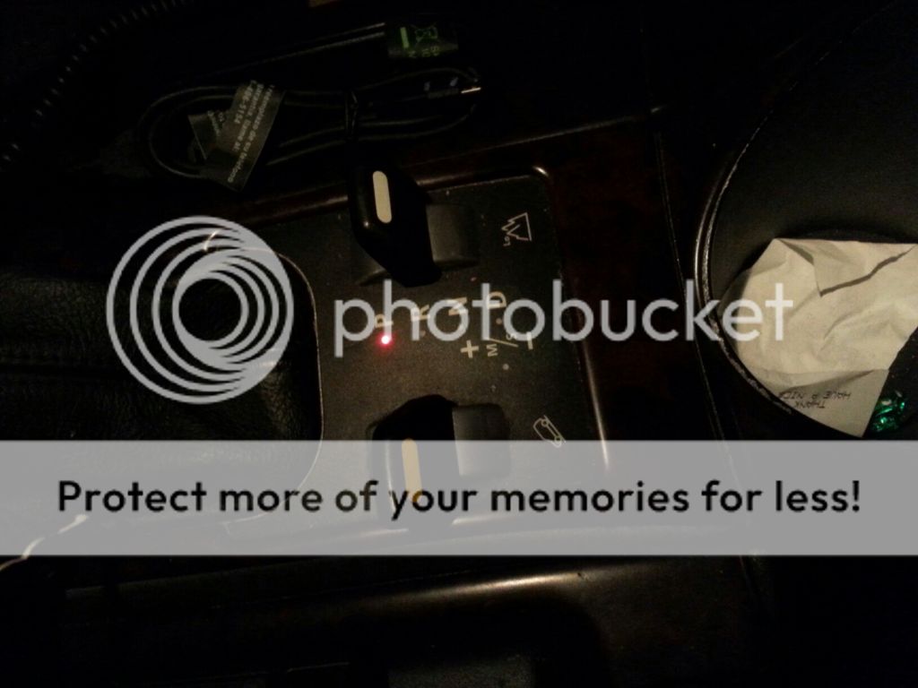 Center console illumination park reverse neutral drive always on ...